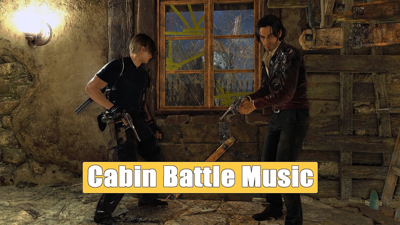 Resident Evil 4 Remake Soundtrack - Cabin Fight Music Theme (Biohazard ...