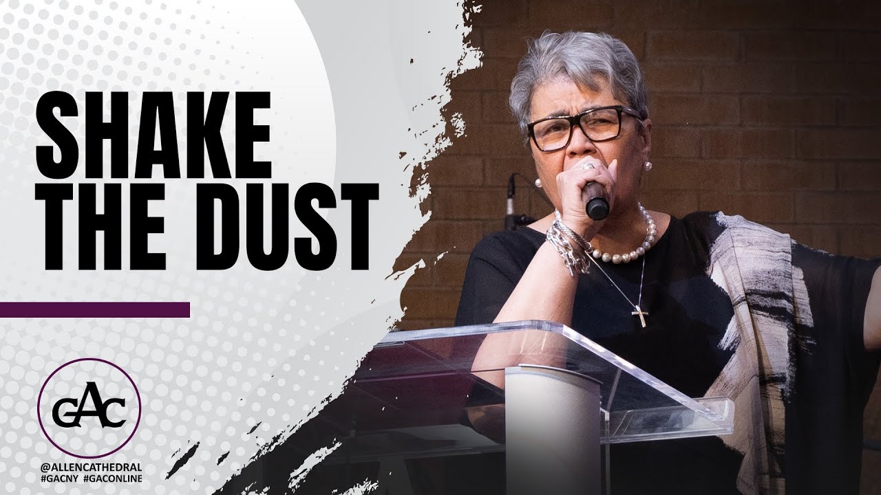 SHAKE THE DUST | Pastor Elaine Flake | Allen Worship Experience - YouTube