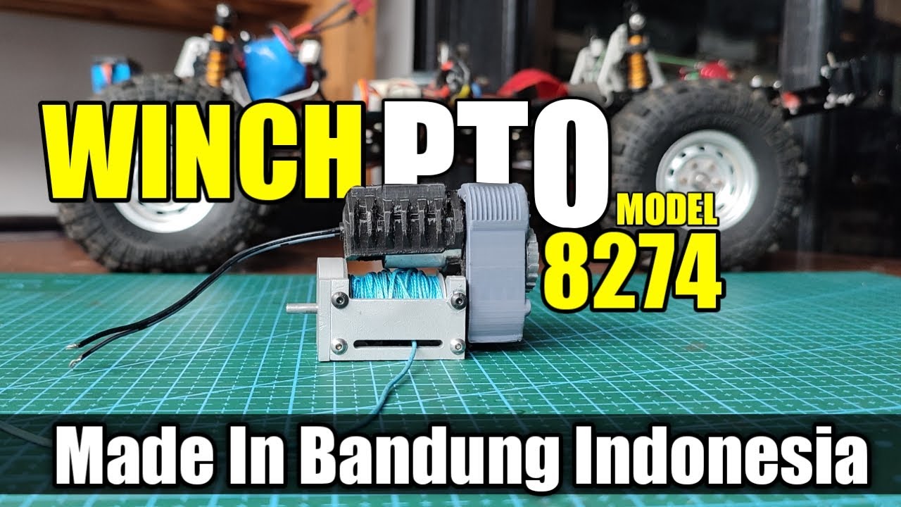 Winch Pto model warn | review winch pto model warn 8274 - YouTube