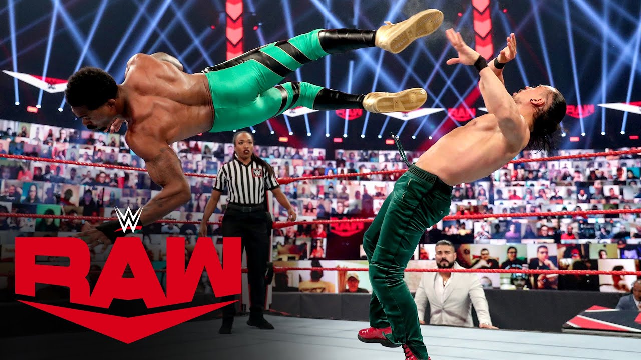 Montez Ford vs. Angel Garza: Raw, Aug. 24, 2020 - YouTube