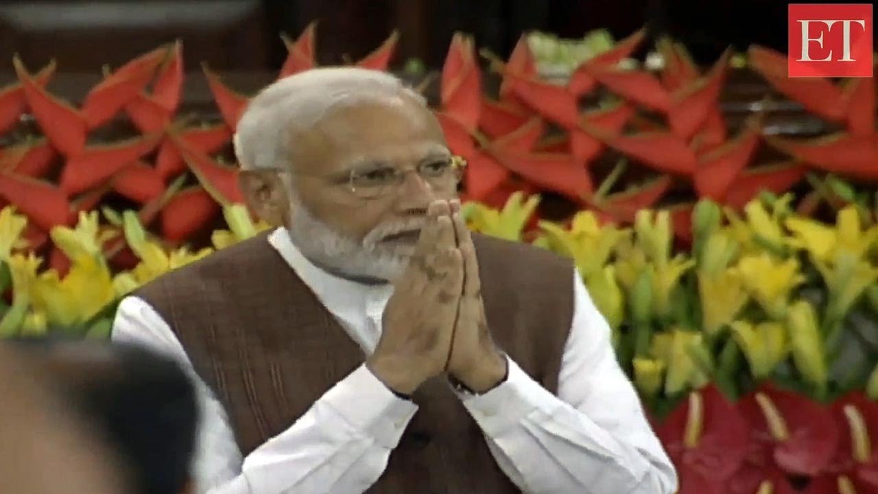 NDA parties formally elect Narendra Modi as its leader - YouTube