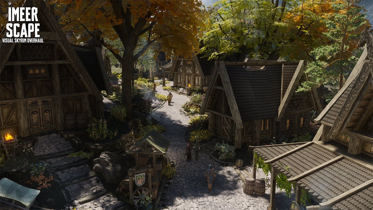 IMEERSCAPE - Skyrim Visual Overhaul MODLIST - YouTube