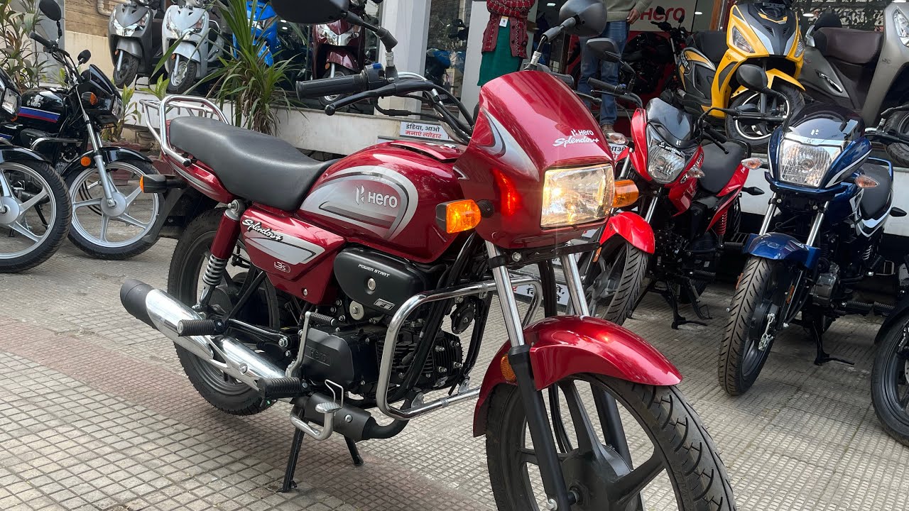 New Colour Hero Splendor plus Bs6 Detailed Review In Hindi || Sabse ...