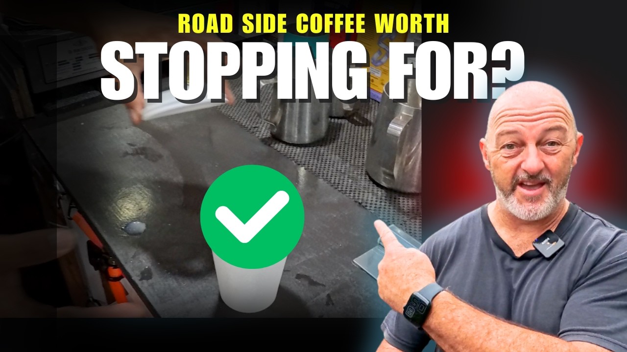 Roadside coffee that's better than a cafe - YouTube