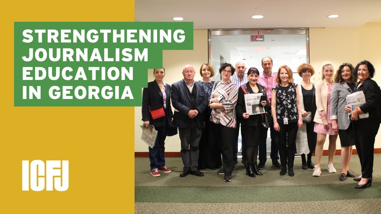 Strengthening Journalism Education in Georgia - YouTube