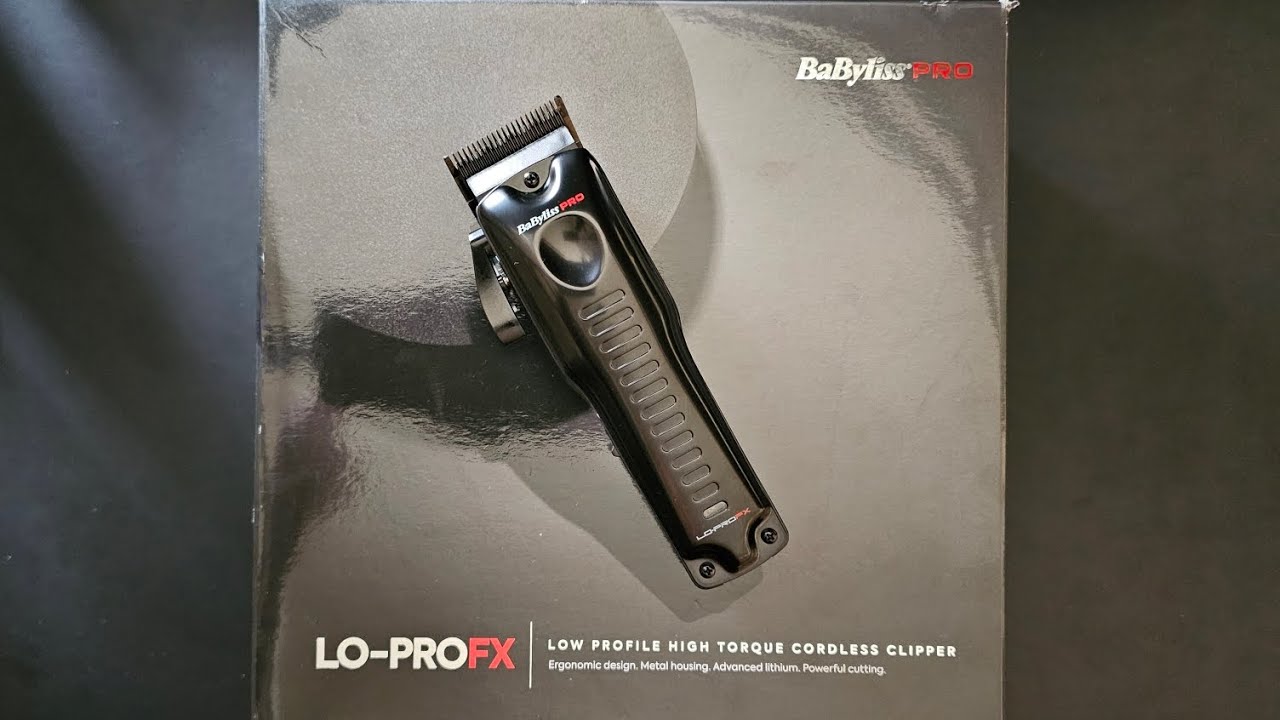 BaByliss PRO LO-PRO FX - Unboxing (full video) - YouTube