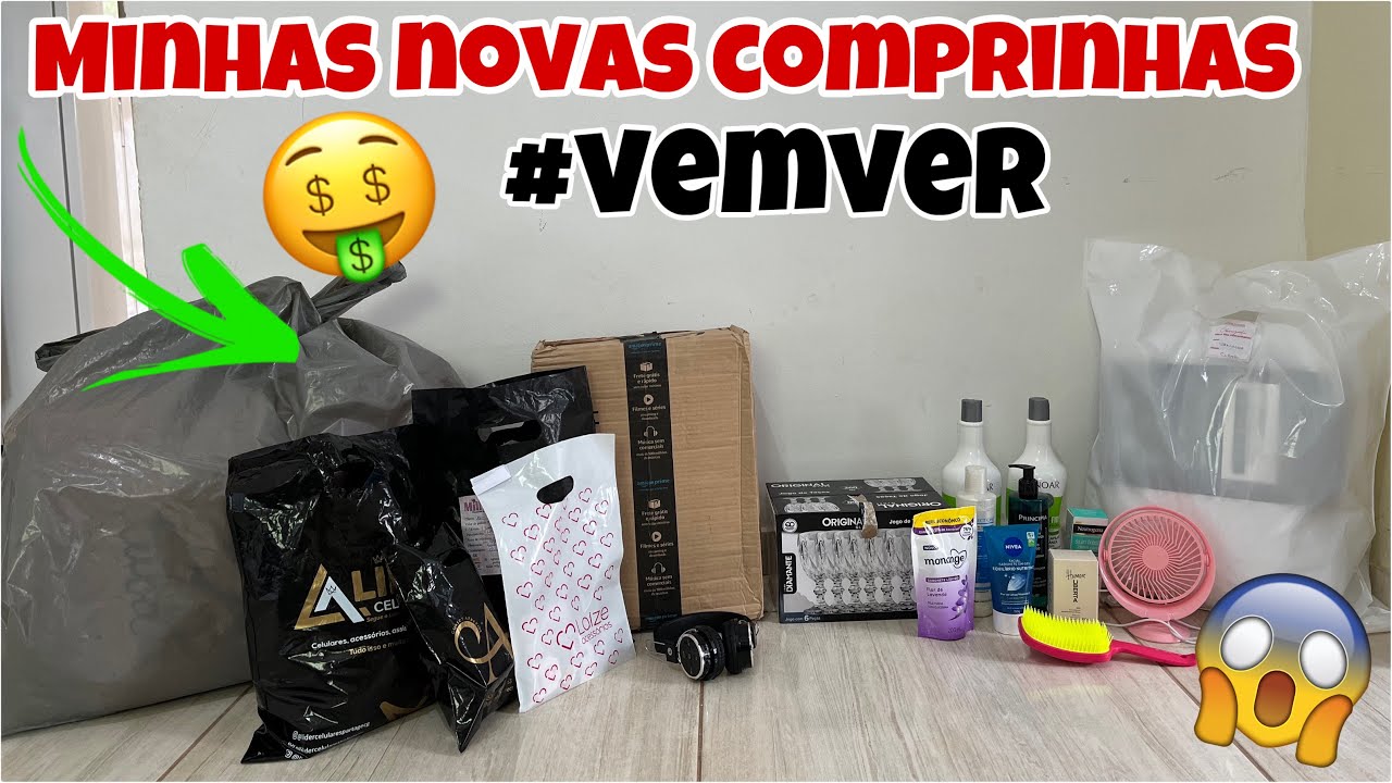 FUI AS COMPRINHAS: PARA O LAR| AUTO CUIDADO| ROUPAS E ACESSÓRIOS ️ ...