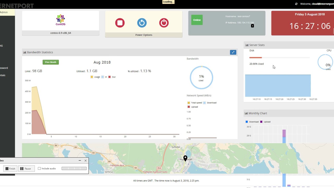 Internetport Cloud vps - YouTube