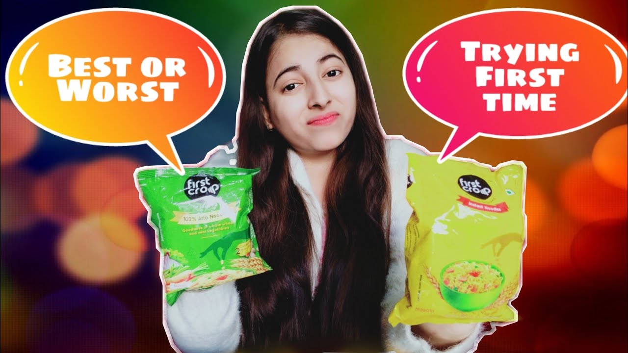First Crop Instead noodles || Maida noodles vs atta noodles || First ...