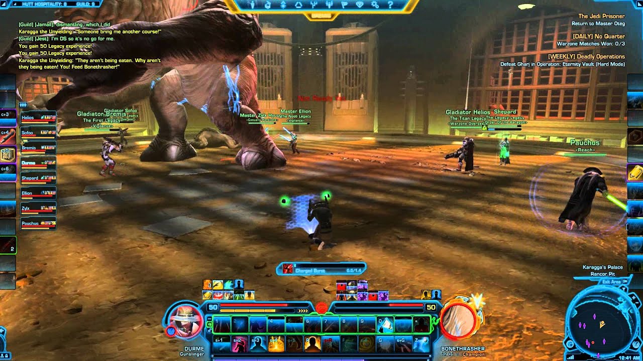 Warriors of the Shadow Republic PUG kill of Bonethrasher - YouTube