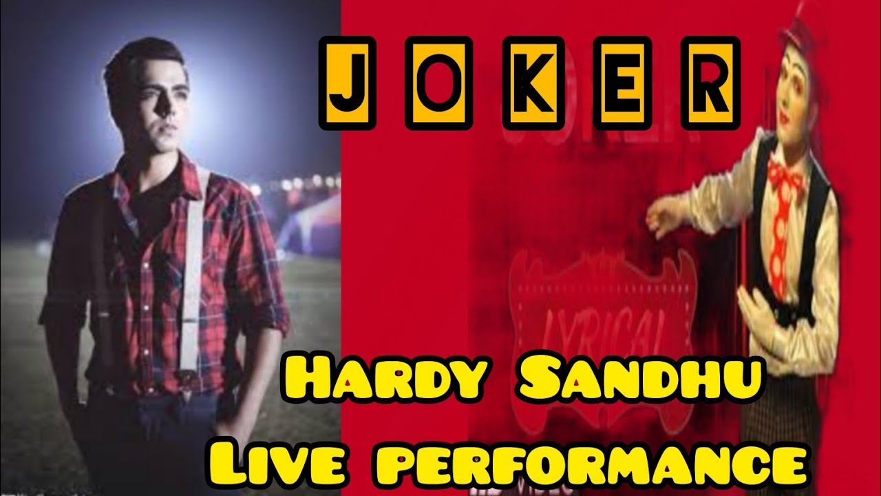 HARDY SANDHU JOKER SONG LIVE PERFORMANCE @lifewithshifali350 - YouTube