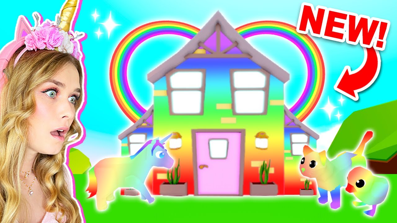 *NEW* RAINBOW House And PETS In Club Roblox! (Roblox) - YouTube