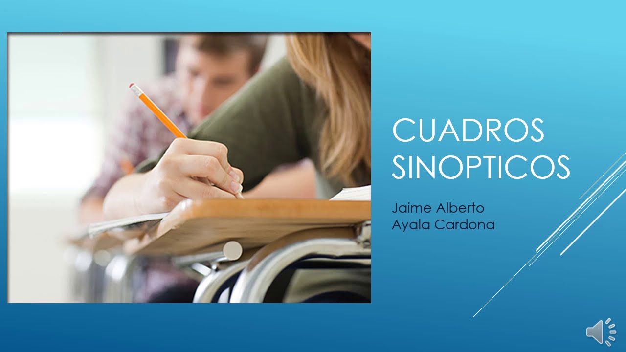 Cuadros SinÓpticos Qué Son Y Cómo Se Elaboran Youtube