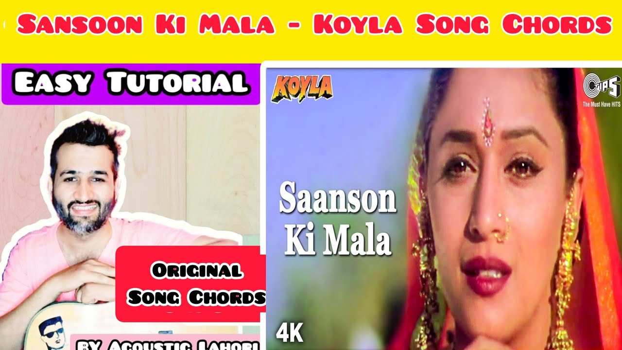 Legendary Song Chords Tutorial || Saanson Ki Mala Pe Guitar Lesson ...