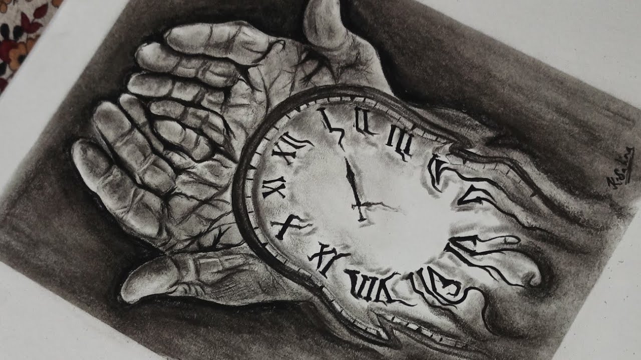 '"Are we running out of time?'" / pencil sketch/ Salina kongbrailatpam ...