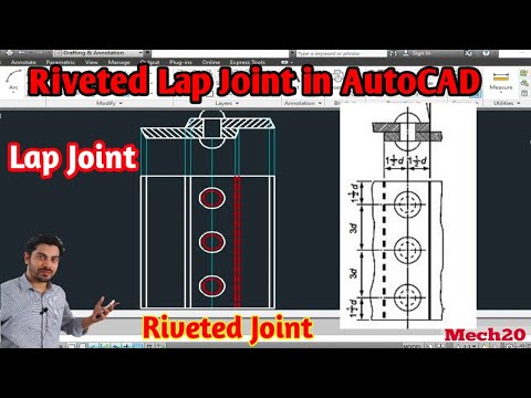 Riveted joint Lap Joint | Revited Lab Joint | Single Riveted Lap Joint ...