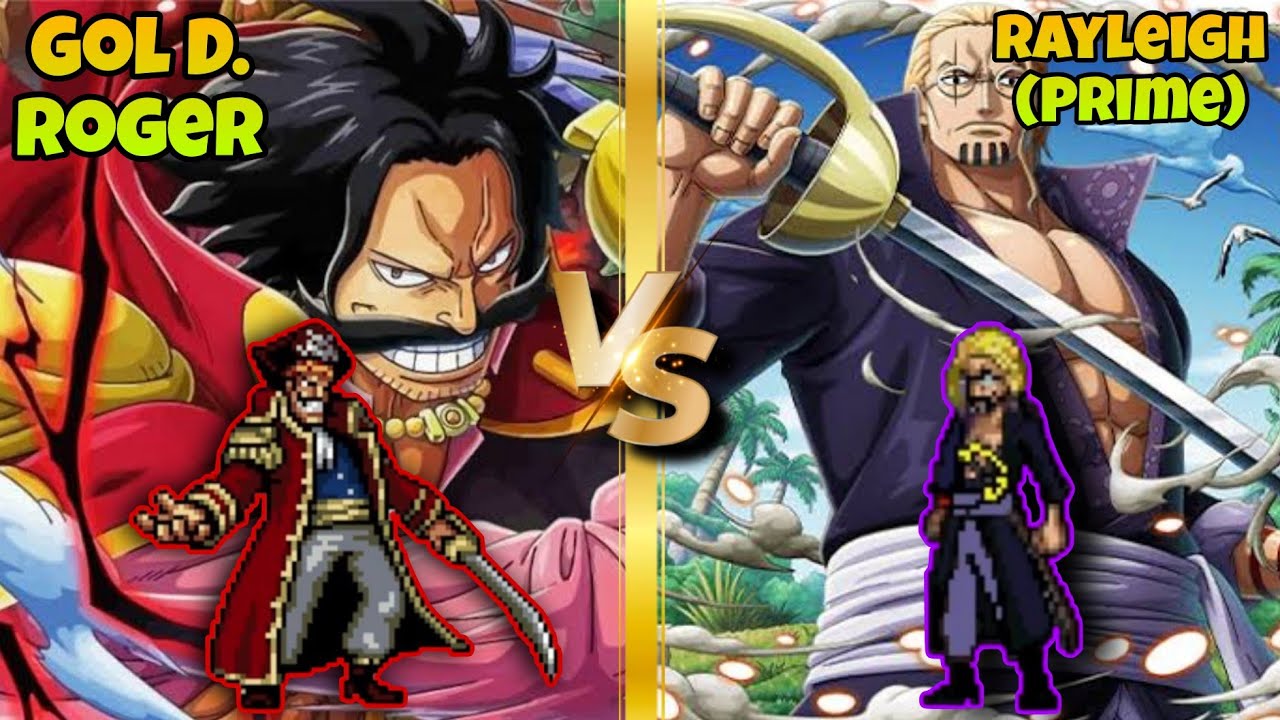 Jump Force MUGEN - Gol D. Roger vs Rayleigh (Prime) - YouTube