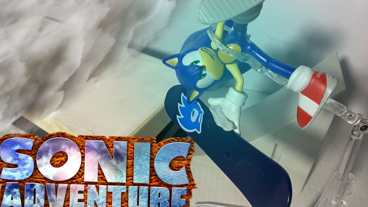 Sonic Adventure Ice Cap zone (Sonic stop motion) - YouTube