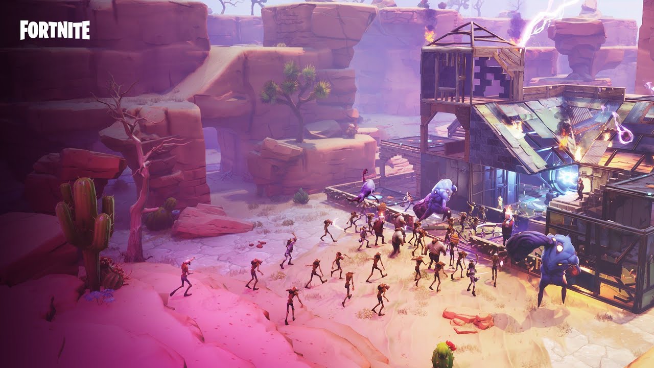 Challenge the horde - Fortnite Save The World Road Trip Event - YouTube