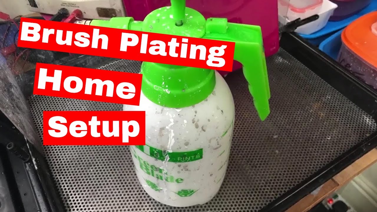 My Symple Brush Plating Setup - YouTube