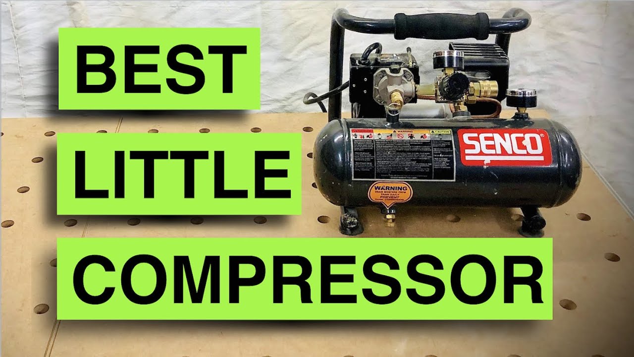 Perfect for trim carpentry! Senco PC1010 Compressor REVIEW - YouTube