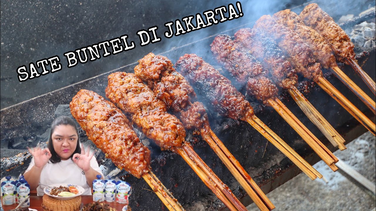 BUSET GEDE BANGET! ADA SATE BUNTEL ASLI SOLO DI JAKARTA! PORSINYA BESAR ...