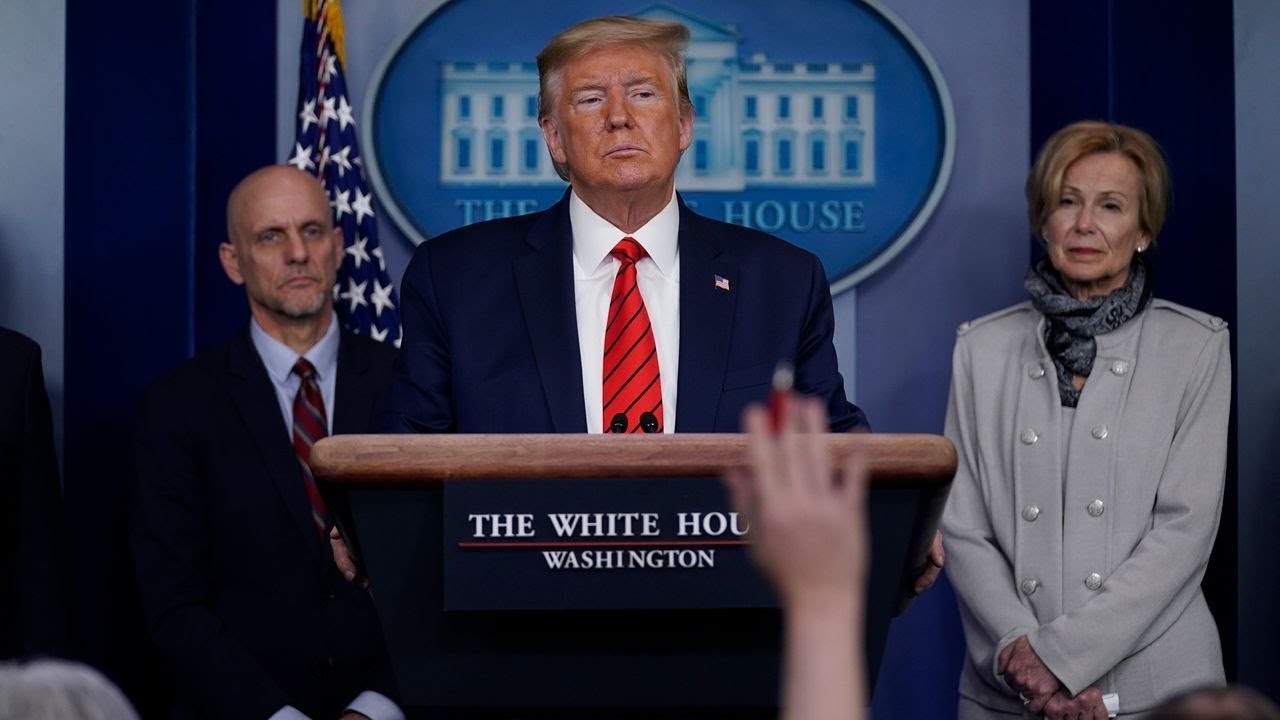 🚨 LIVE: President Trump & The Coronavirus Task Force News Conference 4 ...