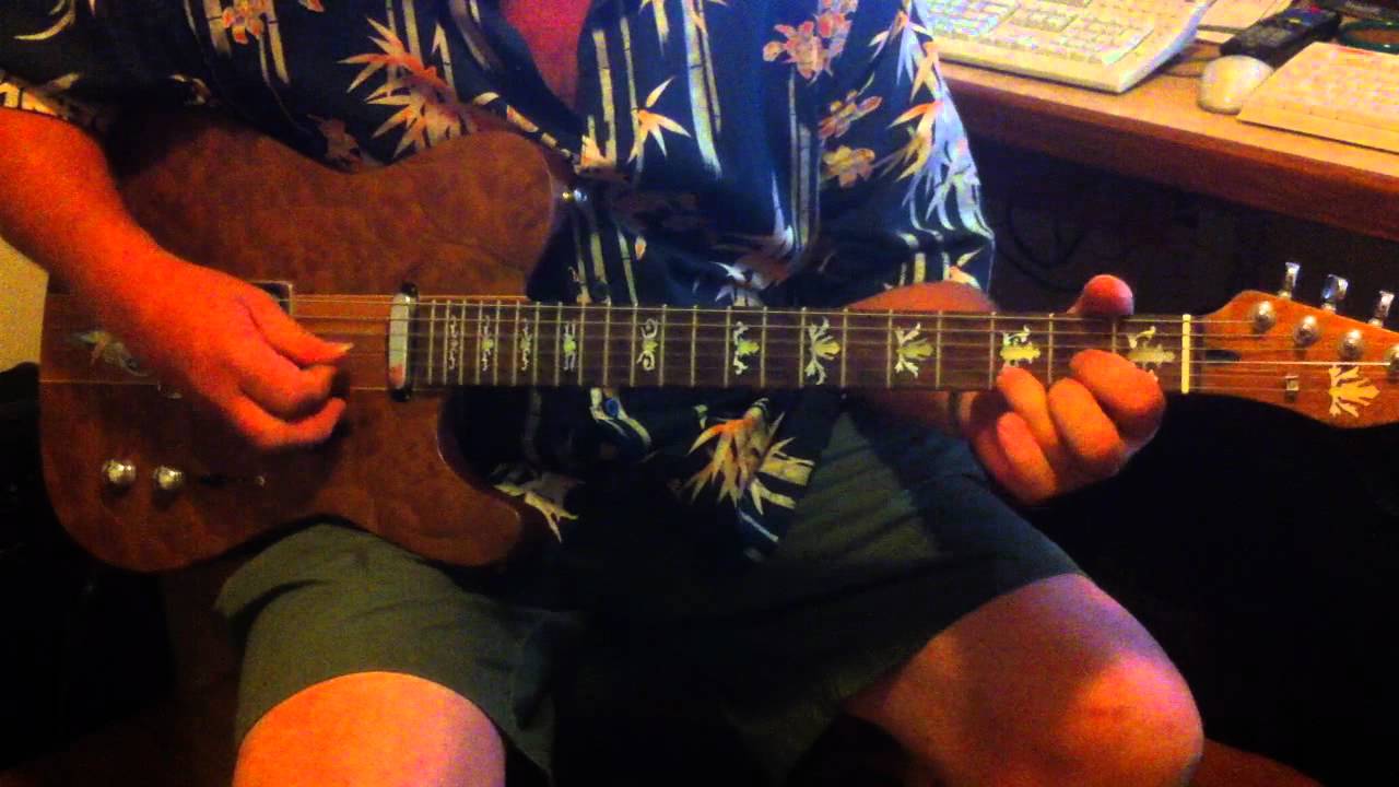 Rick Williams Custom Neck-thru Telecaster guitar - YouTube