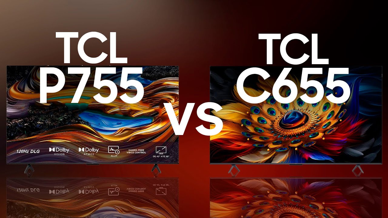 Testei a TCL P755 VS TCL C655 e fiquei CHOCADO com os resultados! - YouTube