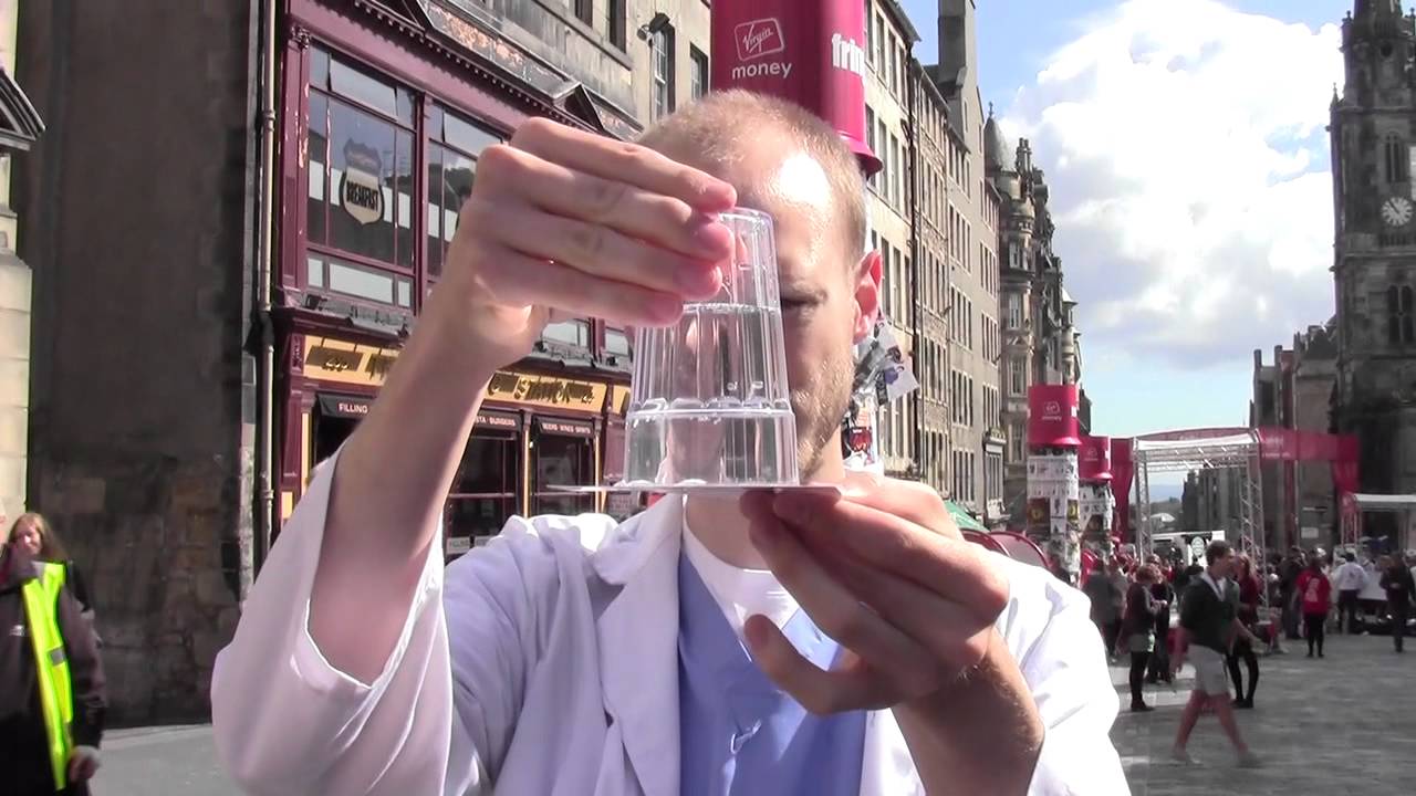 Oliver Meech Magic Experiments Edinburgh 1 - YouTube