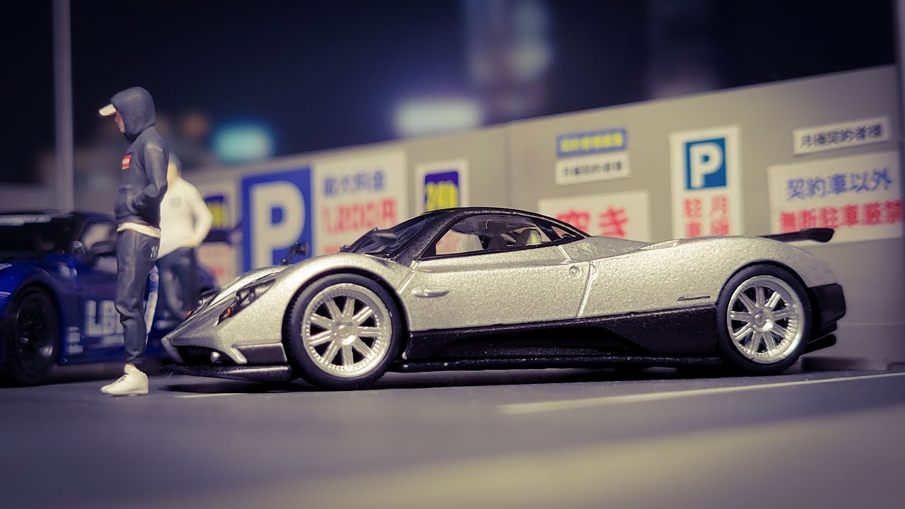 MINI GT #305 | Pagani Zonda F Silver | MGT00305 - YouTube