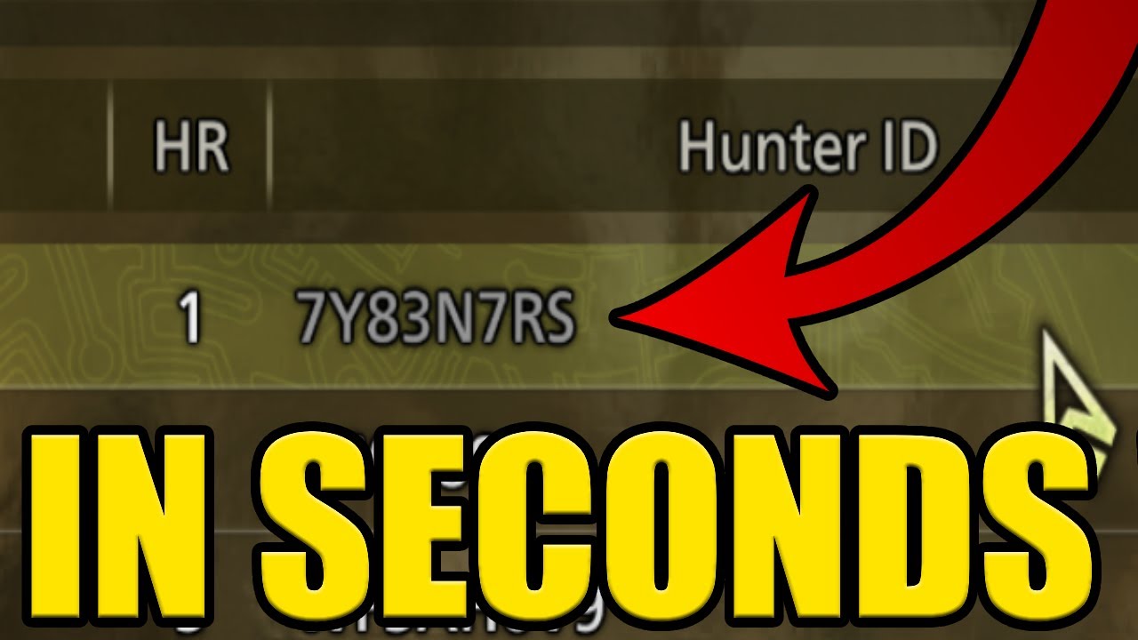 HOW to CHECK YOUR HUNTER ID in MONSTER HUNTER WILDS - YouTube