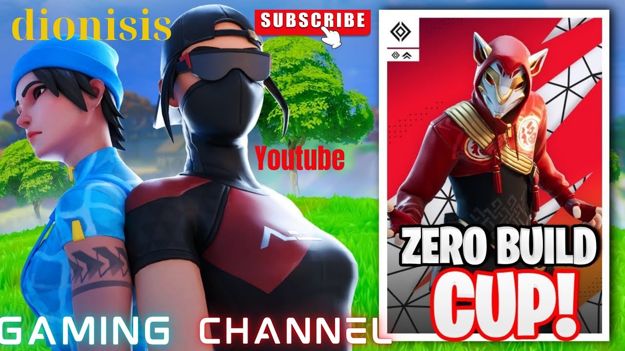 WIN CUP🔴DUO ZERO BUILD CUP!!🥳#fortnitegreek - YouTube