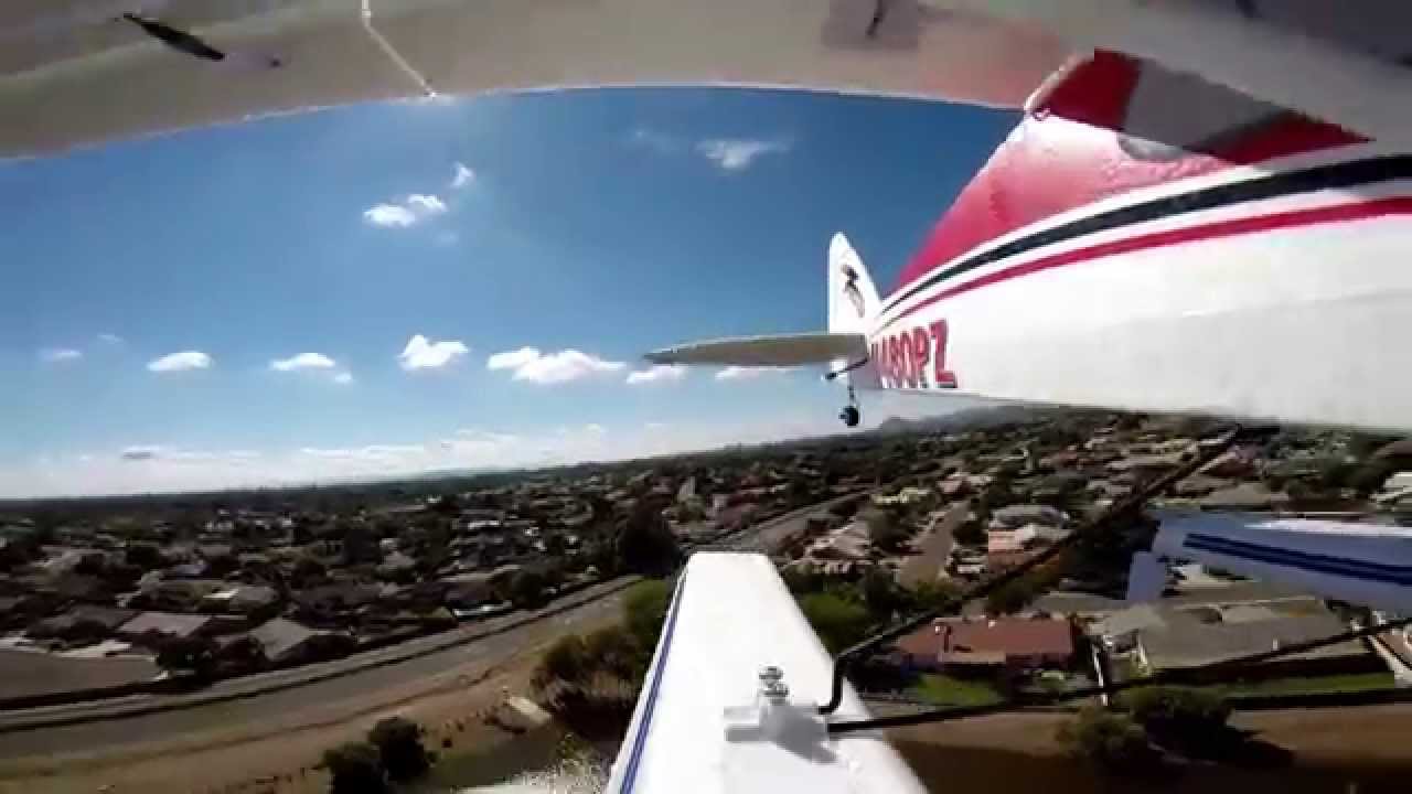 Parkzone Sport Cub S2 on floats modified with a water rudder - YouTube