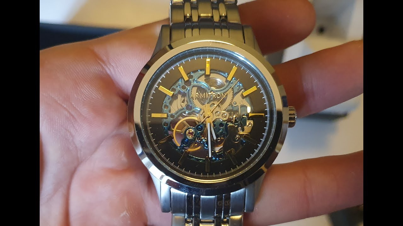 Unboxing 📦 GPHP Predictor prize watch Armitron ⌚ Skeleton @watchartsci ...
