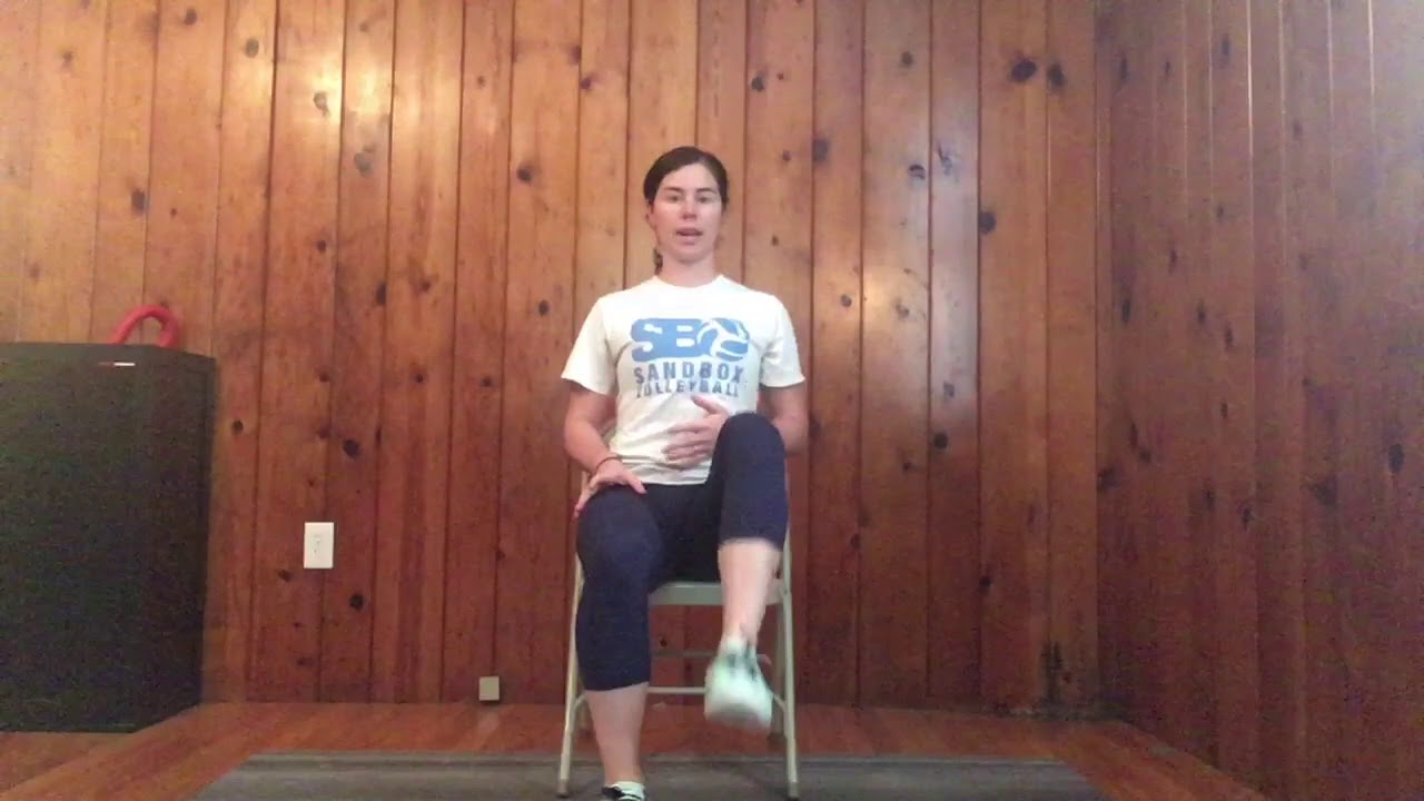 Seated Toe Taps - YouTube