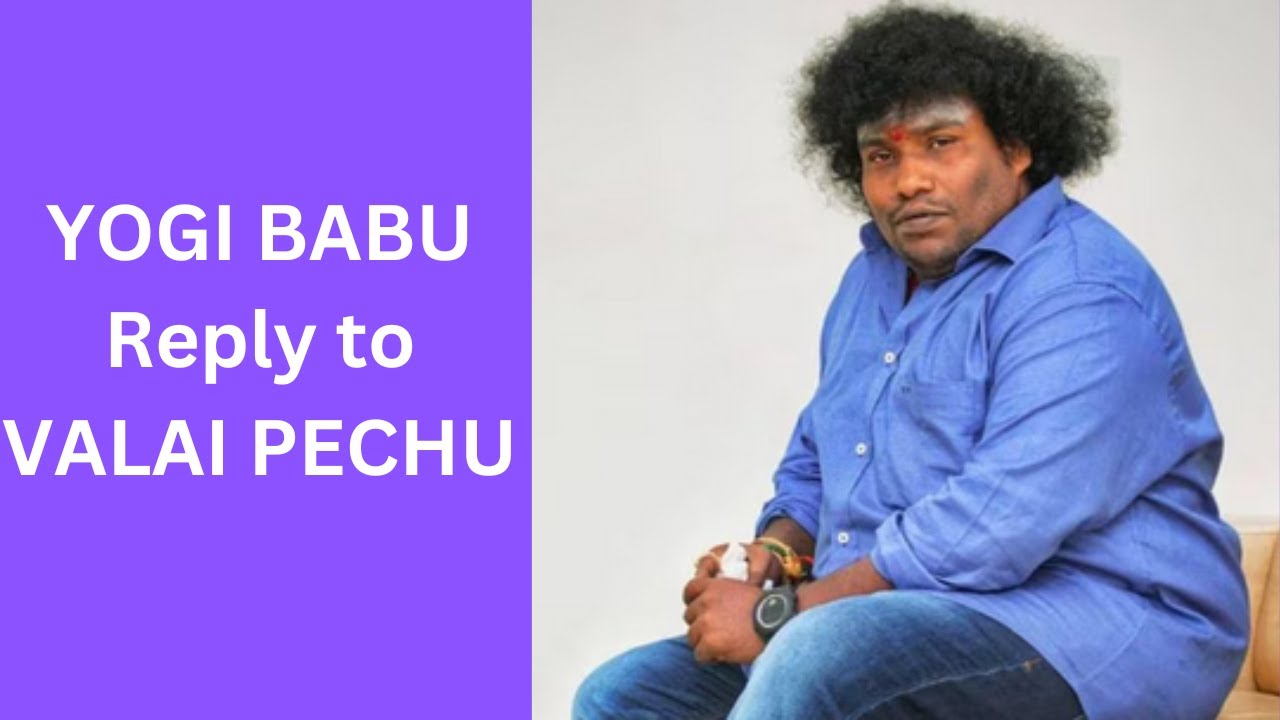 Yogi Babu Slipper shot reply to Valai Pechu Bismi - YouTube