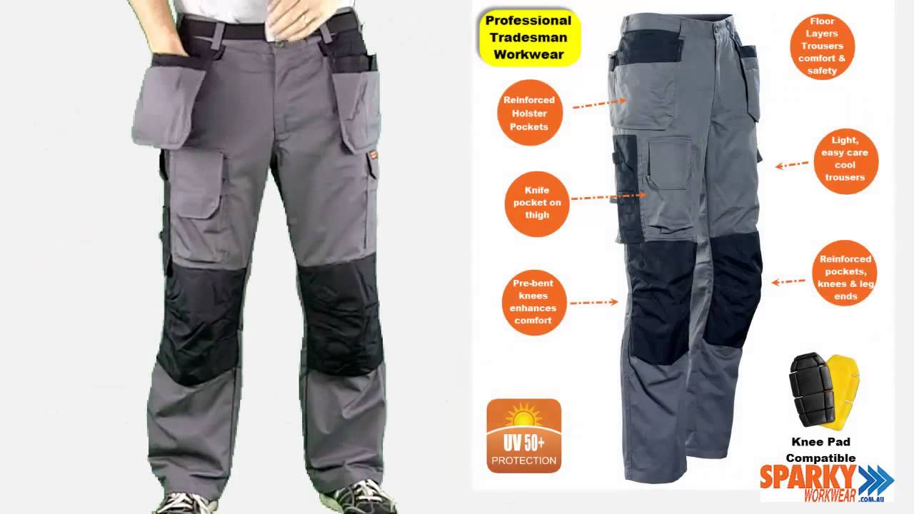 Jobman Workwear Model 2359 www.sparkyworkwear.com.au - YouTube
