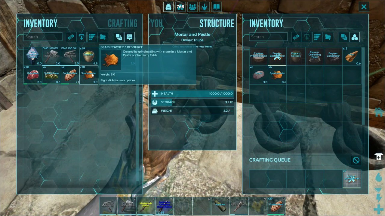 How to get Sparkpowder - ARK - YouTube