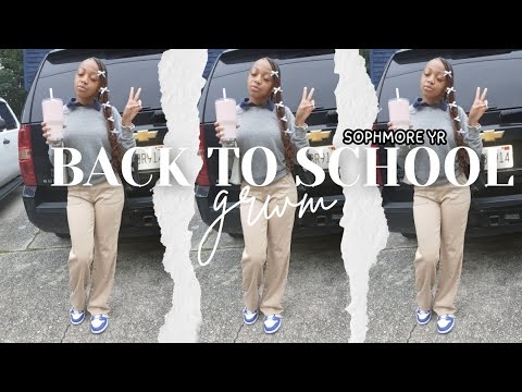 back to school GRWM || sophomore yr★ || UNIFORM ADDITION - YouTube