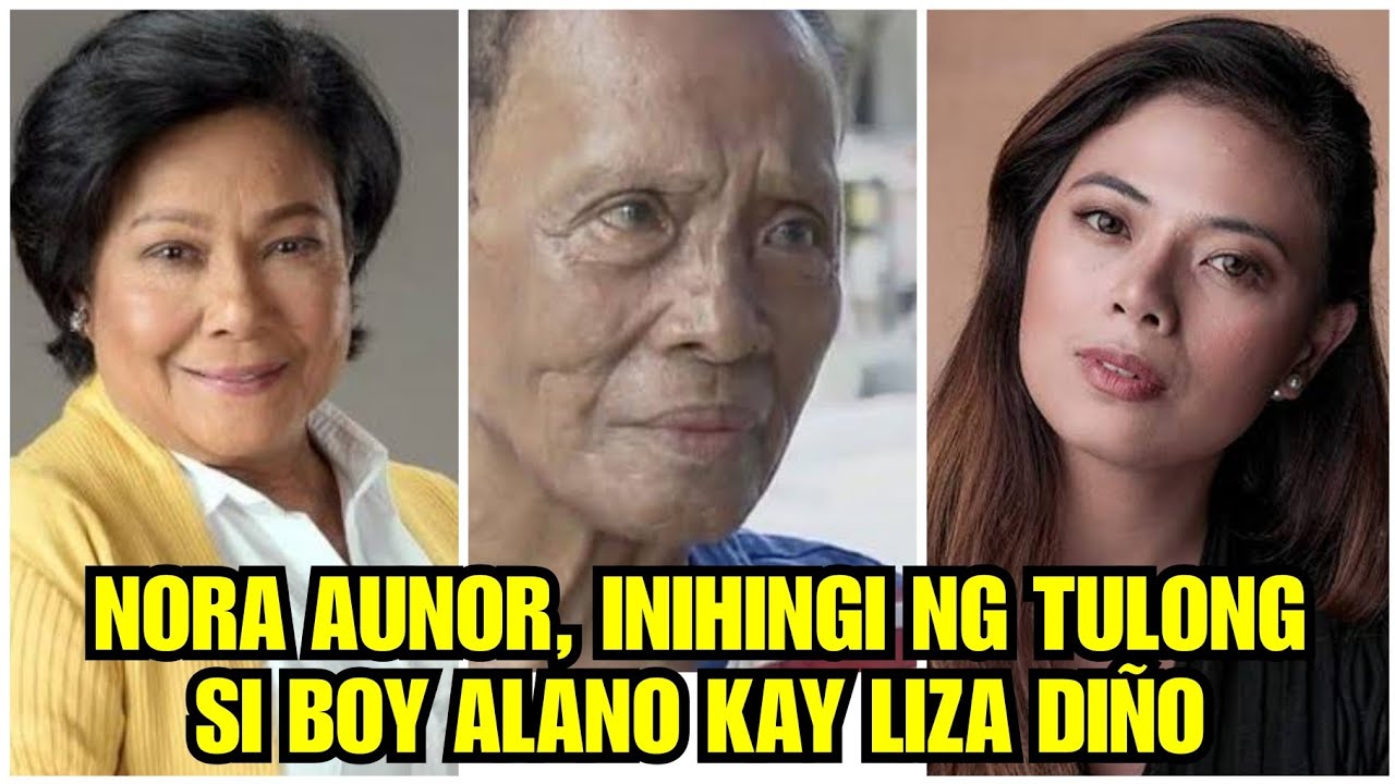 NORA AUNOR, INIHINGI NG TULONG SI BOY ALANO KAY LIZA DIÑO! - YouTube