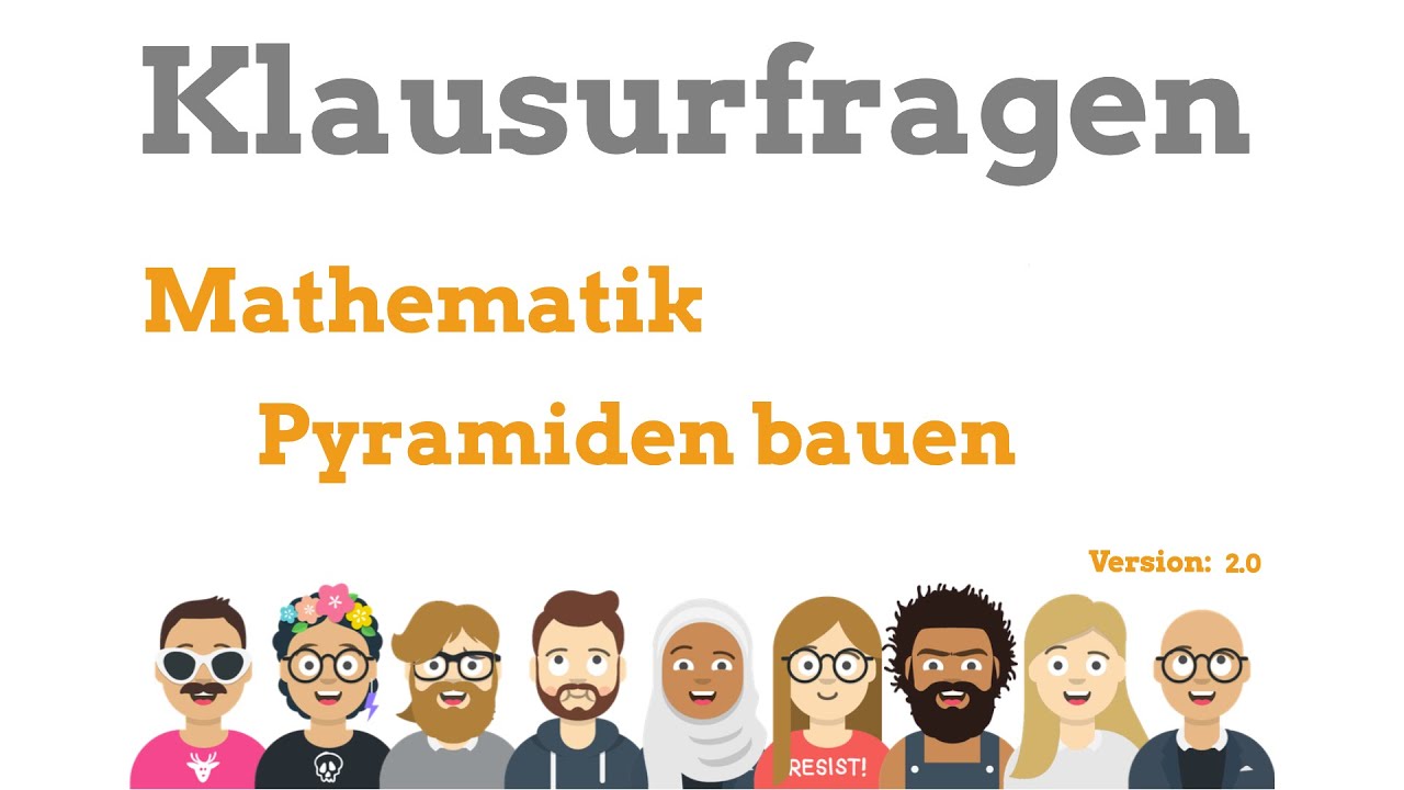 Fragen & Antworten - Mathematik - Vom Bauen der Pyramiden - YouTube