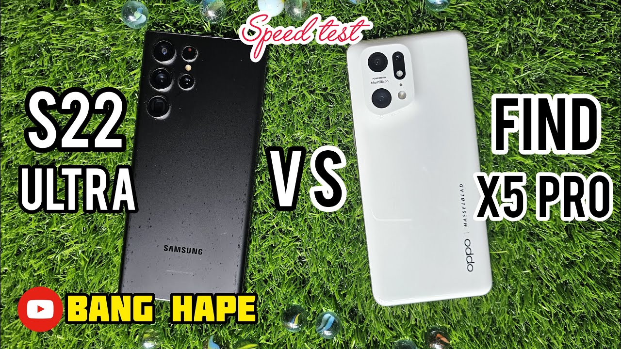 Speed Test Aplikasi - Samsung Galaxy S22 Ultra VS Oppo Find X5 Pro di ...