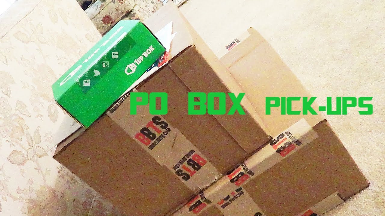 BBTS Unboxing/ 1UP Box Unboxing/ PO Box Pick-Ups 7:21:15 - YouTube