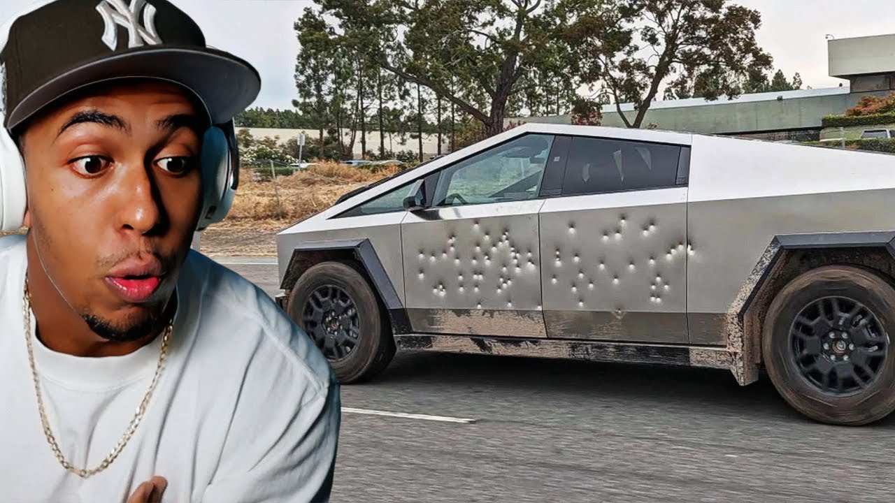 Taywavy Reacts To THE OFFICIAL CYBERTRUCK RELEASE - YouTube