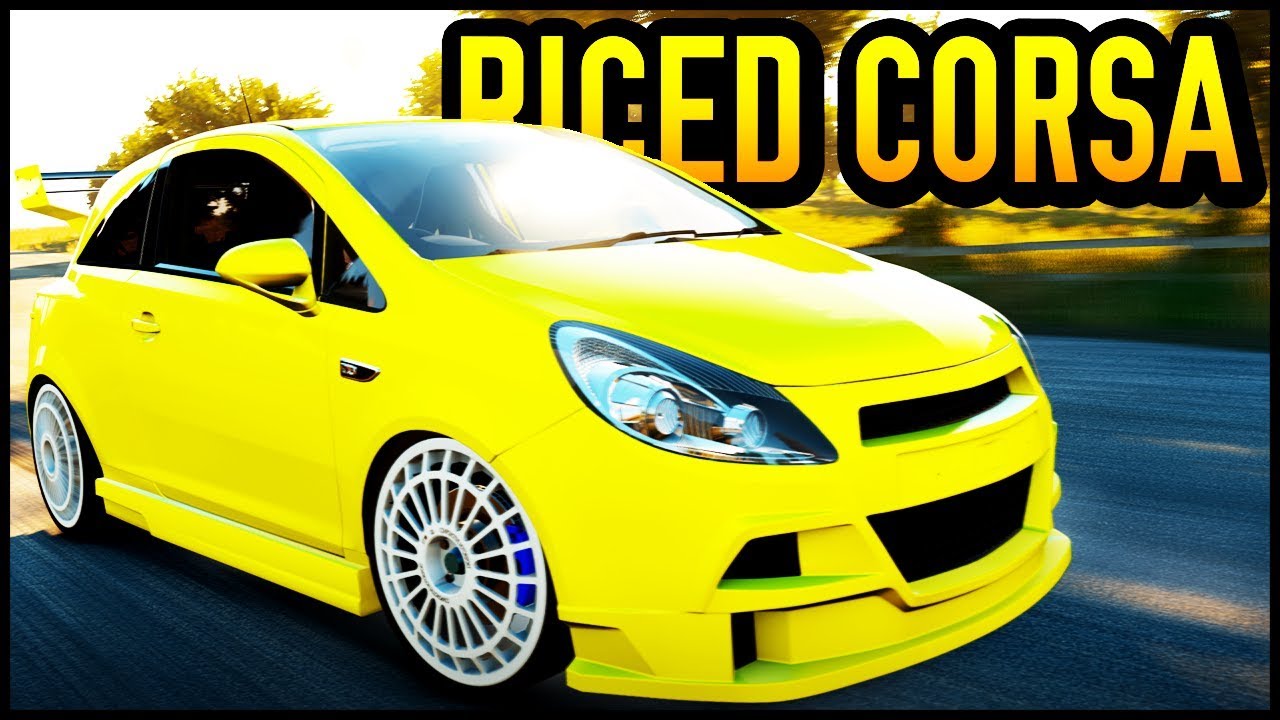 I RICED A Corsa And Made It YELLOW! | Forza Horizon 2! - YouTube