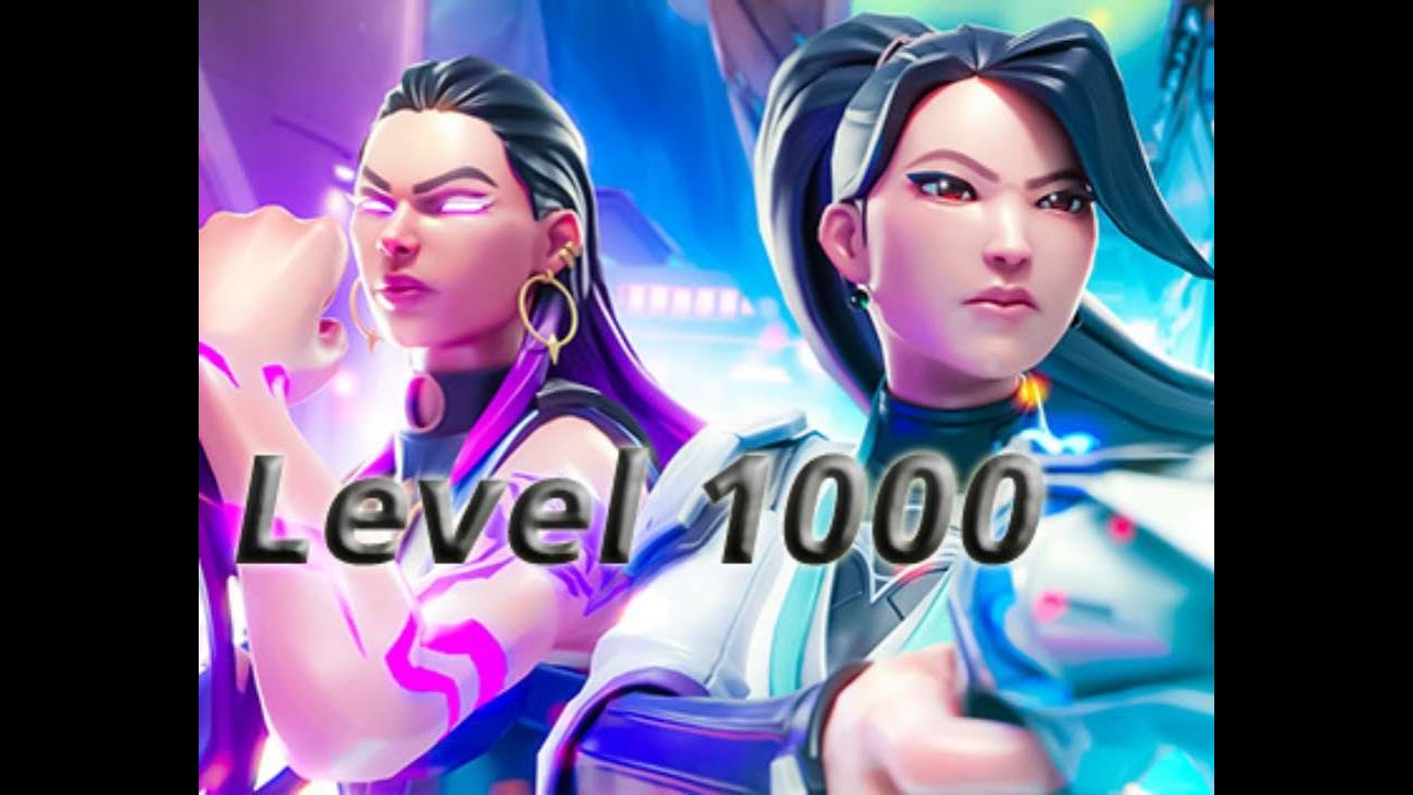 what lvl 1000 in valorant looks like 💙 - YouTube