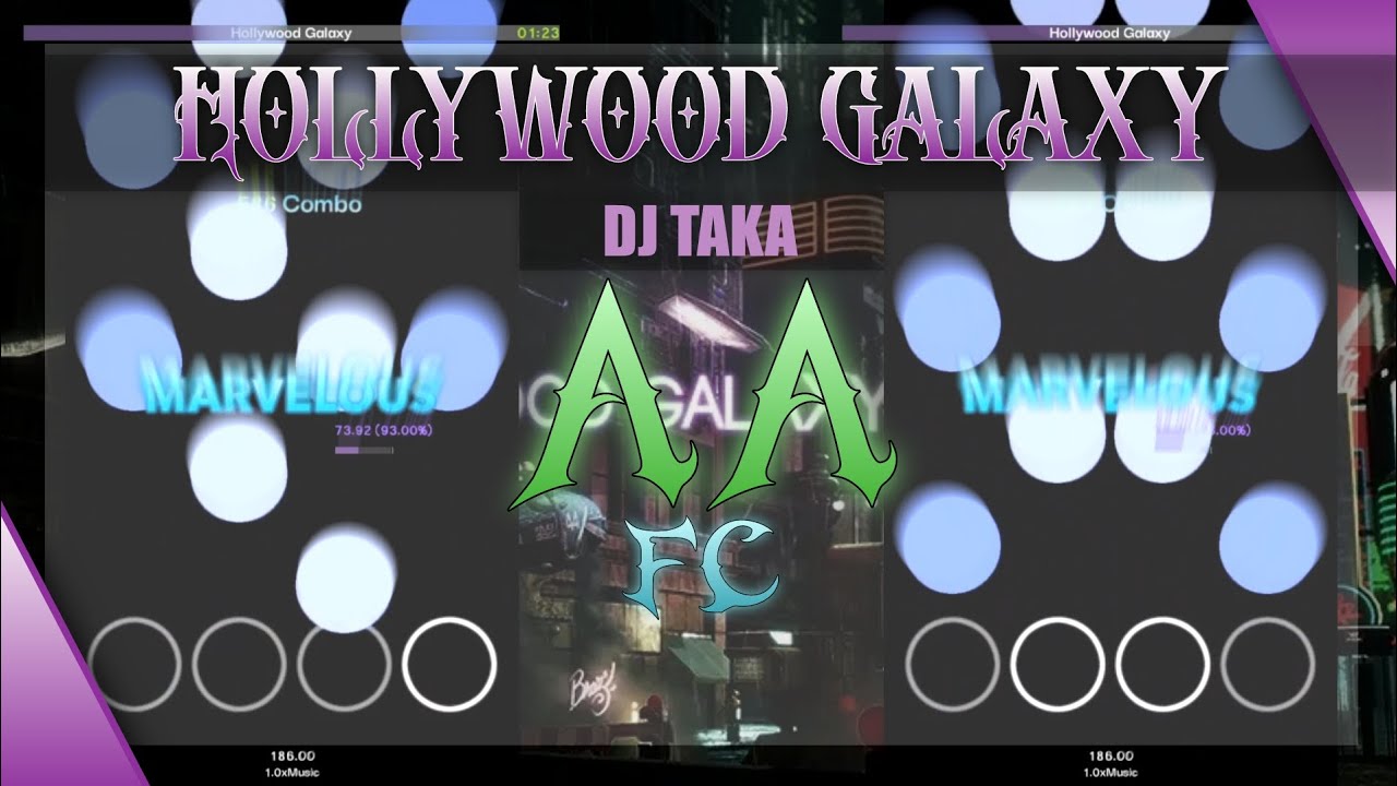 [Etterna] Hollywood Galaxy (22.32 MSD) | AA, FC - YouTube