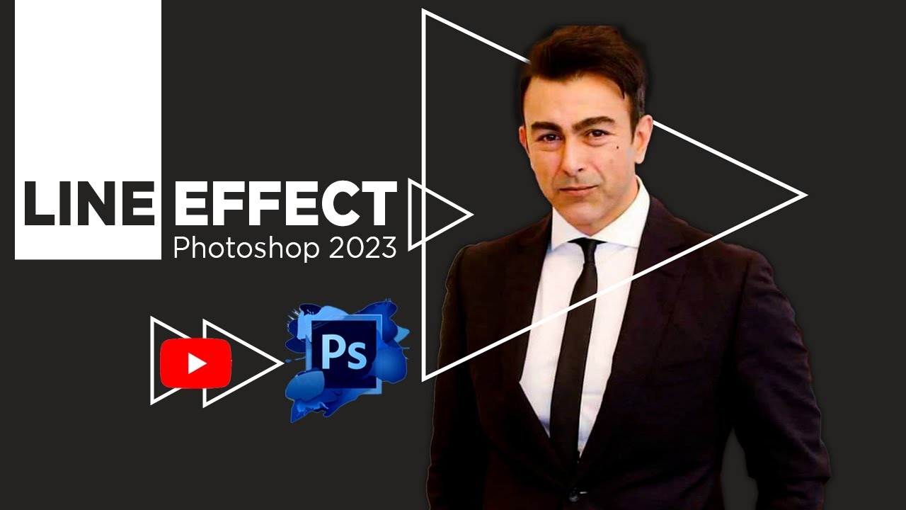 Line Effect in Photoshop 2023 / Effect in Photoshop / Effect - YouTube
