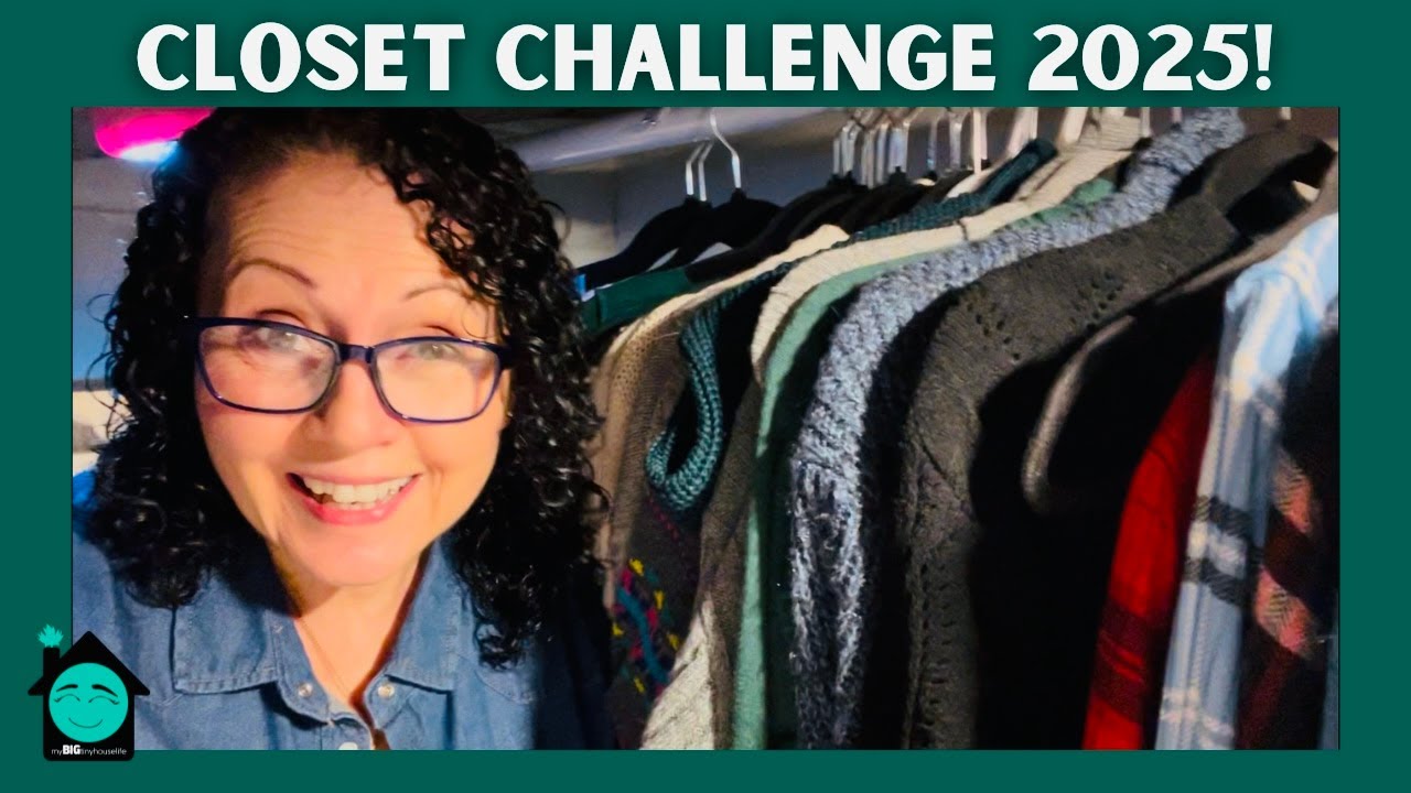 Closet Challenge 2025! - YouTube